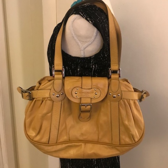 Longchamp | Bags | Mustard Yellow Longchamp Purse | Poshmark